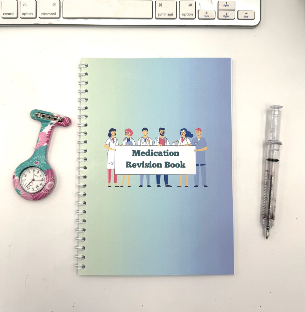 Medication Revision Book – Nurse Bec Supplies